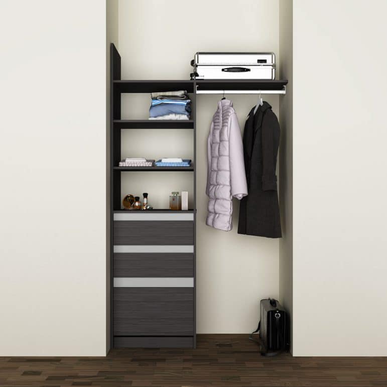 Los mejores clósets modernos para espacios pequeños – The Home Depot Blog